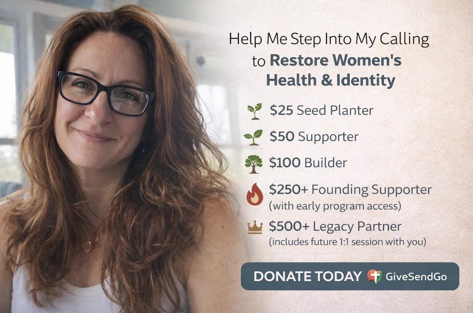 Help Women Rebuild Strength and Restore Identity | GiveSendGo